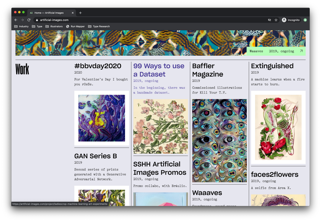 Artificial Images - Currently